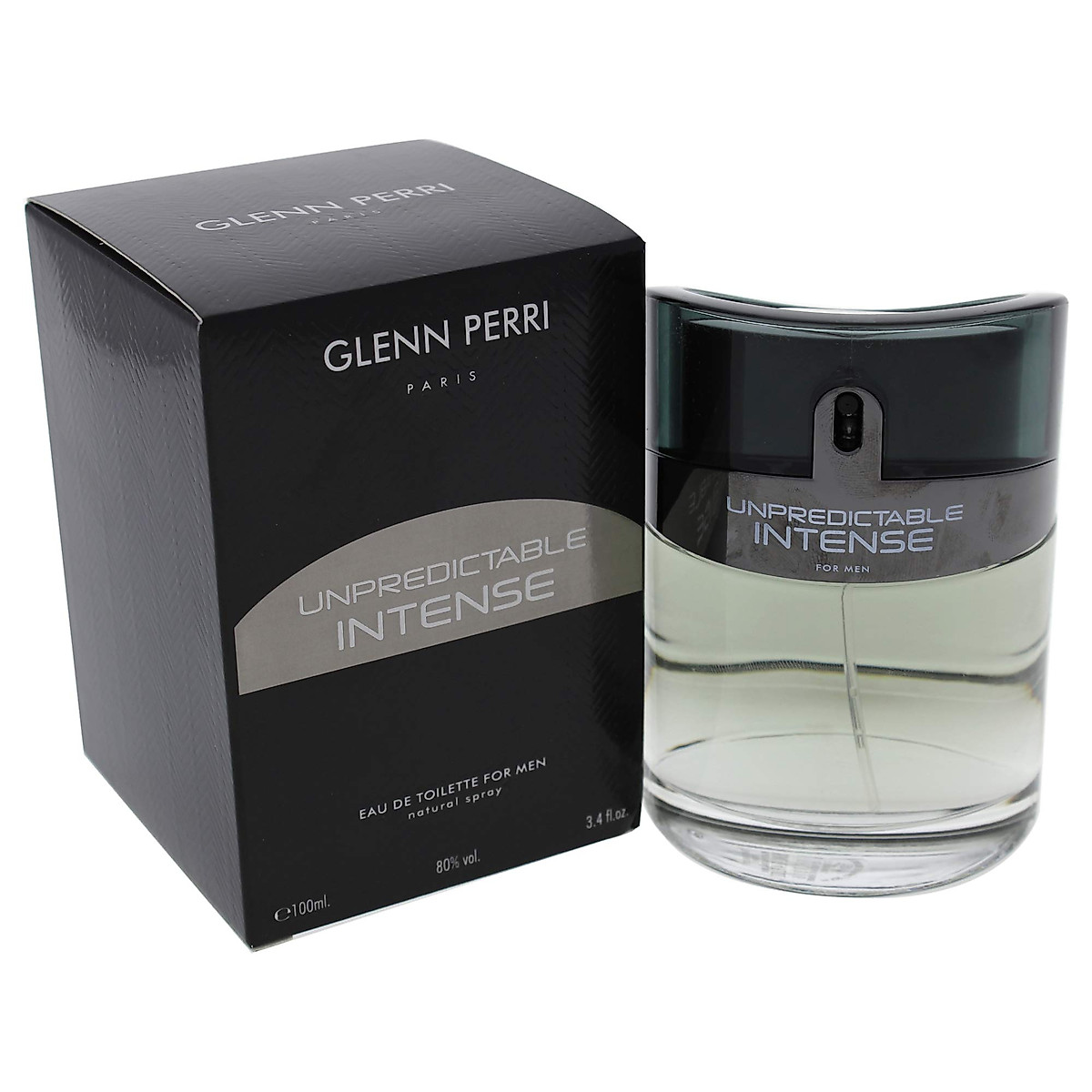 Glenn Perri Unpredictable Intense Eau De Toilette Spray for Men, 3.4 Ounce