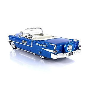 Jada Toys M&M's 1:24 1956 Cadillac El Dorado Die-cast Car w/ 2.75" Blue Figure, Toys for Kids and Adults