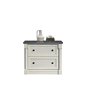 Sauder Palladia Lateral File, L: 36.81" x W: 22.01" x H: 29.61", Glacier Oak