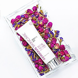 Serious Skincare Reverse Lift Collagen Based Conductive Activator Gel for Facial Toning - Compatible with All Microcurrent & RF Frequency Tools, NuFace - Skin Hydrating Formula - Glides Easily - 4 oz