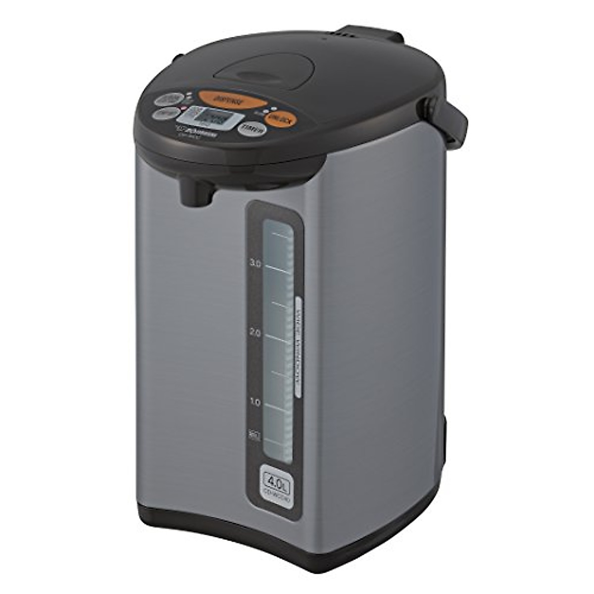 Zojirushi Micom Water Boiler & Warmer, 135 oz. / 4.0 Liters, Silver