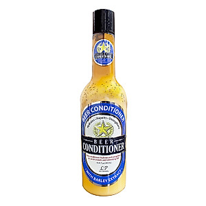 La Premia Beer Shampoo for Damage Free Hair - 16.90 fl oz - Original Yeast with Natural Ingredients, Biotin & Vitamin B5 for Men & Women - Color Safe, Cruelty Free