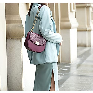 MKF Collection Designer Fashion Shoulder Bag for Women, Stylish Handbag Crossbody Purse