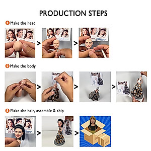 Custom Bobbleheads: Male Golf Player | Fully Customizable with Polymer Clay | Personalized Bobbleheads Best Gifts for, Birthday, Christmas etc.