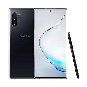 Samsung Galaxy Note 10+ Plus (5G) Single-SIM SM-N976B 256GB Factory Unlocked 5G Smartphone - International Version (Aura Black)