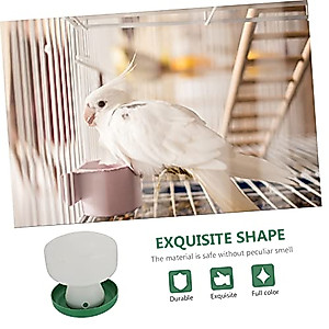 2pcs Nipple Tool Holder Nippler Bird Bowl Pet Waterer Finch Cockatiel Drinker Accessories Auto Plastic Supplies As Feeder Chinchilla Shown Autodrinker Quail Automatic Chicken