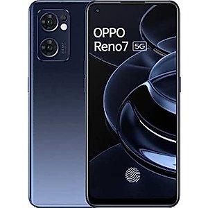 OPPO Reno7 5G Dual-SIM 256GB ROM + 8GB RAM (GSM | CDMA) Factory Unlocked 5G Smartphone (Starry Black) - International Version