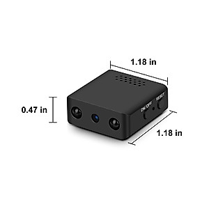 Shalapovar Hidden Camera with Audio/Video,Mini Wireless Spy Camera with Night Vision and Motion Detection