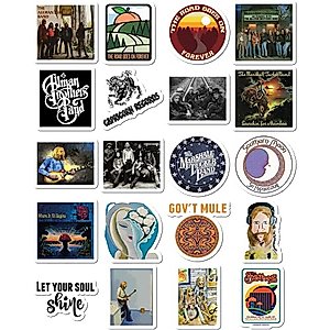 Sticker Vinyl Stickers Allman Car Brothers Truck Band Laptop Bumper Decal Bike for Guitar Water Botter Luggage Home Decor Skateboard