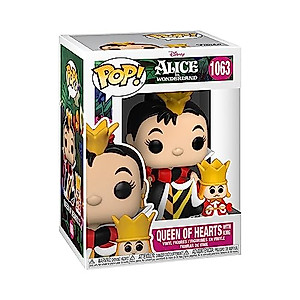 Funko POP Buddy Disney: Alice in Wonderland 70th - Queen with King, Multicolor