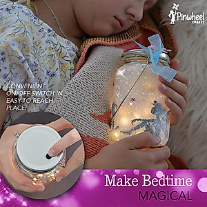 Fairy Jar Kit & Flower Pot Kit Bundle -Fun DIY Arts and Crafts Project for Kids Ages 6 7 8 9 10 11 12 - Great Gifts for All Occasions