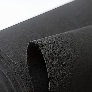 Aisle Runners Wedding Accessories Black Aisle Runner Carpet Rugs for Step and Repeat Display, Ceremony Parties and Events Indoor or Outdoor Decoration 24 Inch Wide x 15 feet Long