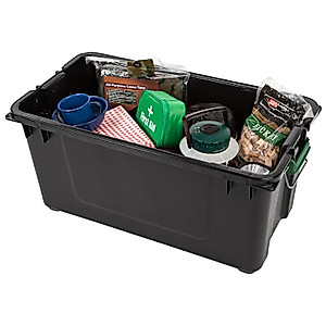 LightningShopArt Weathertight 82 qt Plastic Storage Tote SO02004