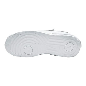 Nike Women's Air Force 1 Shoes, White/White, 9