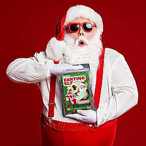 Farting Elf Gourmet Trail Mix - Christmas Gag Gifts Adults Funny Secret Santa Gifts for Adults Mens Food Gift, Elf Gifts for Men Christmas Wish