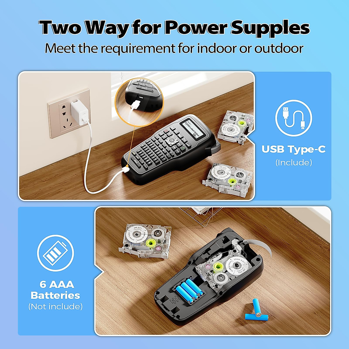 E1000 Pro Handheld Label Maker - Efficient & Portable