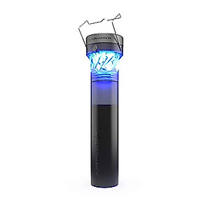 SKEETER HAWK Backyard Mosquito Bait Station - 2 Pack | Outdoor Bug Killer Using All-Natural Bug Attractant & UV Light Technology - Dusk to Dawn Sensor