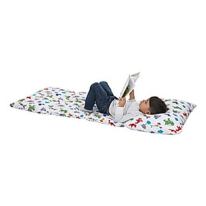 Disney Toy Story 4 - Blue, Green, Red and White Deluxe Easy Fold Toddler Nap Mat