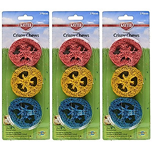 Kaytee Crispy Chews, 9 Pack, for the Kaytee Small Pet KaBob