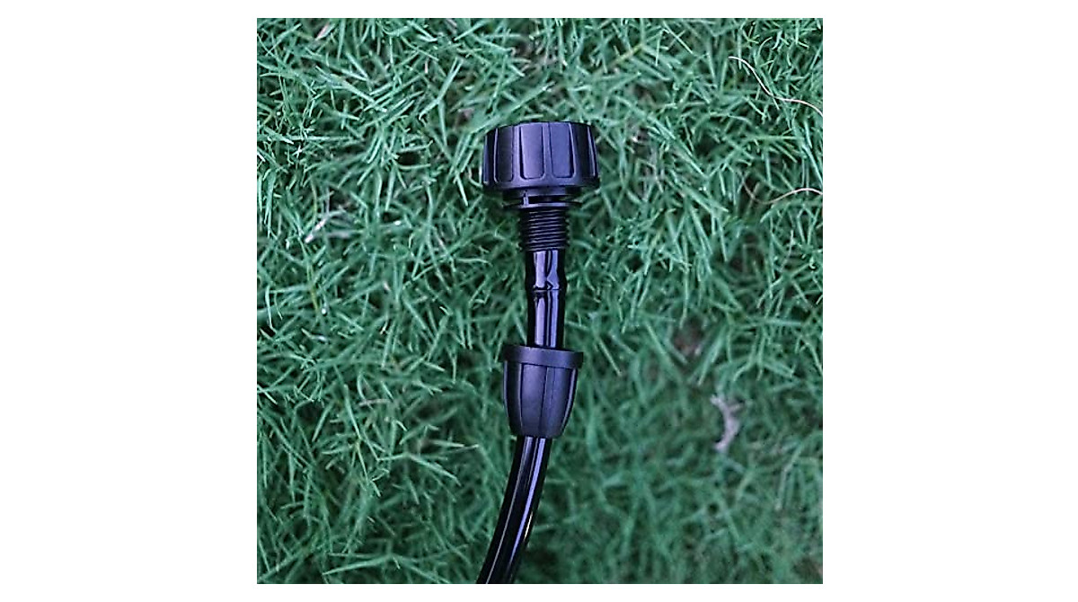 10-Pack 3/8" Drip Irrigation to 3/4" Garden Hose Adapters