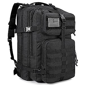 G4Free 50L Tactical Backpack 3 Day Assault Pack Outdoor Bug Out Bag Military Style for Trekking Camping Fishing Hiking