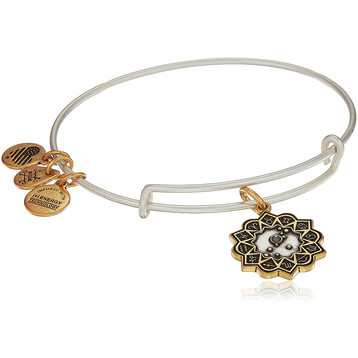 Alex and Ani Women's Taurus Two Tone Bangle Bracelet