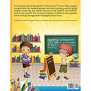 Gifted and Talented NNAT Test Prep: NNAT2 / NNAT3 Level A and Level B - For Kindergarten and First Grade