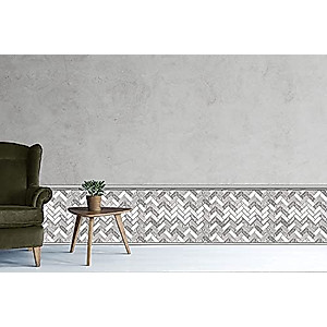 Sample for Display Purpose only. Retro-Art 3D Wall Panels, Mosaic Silver Roses in Silver White Grey, PVC, 7" x 10", 237SR