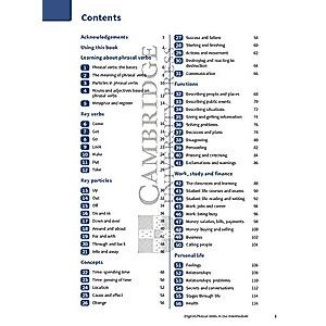 English Phrasal Verbs in Use Intermediate Book with Answers: Vocabulary Reference and Practice (Vocabulary in Use)