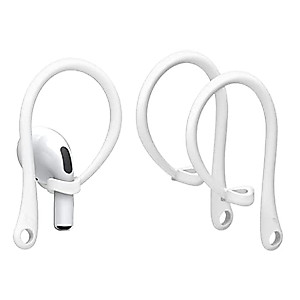 3 Pairs 3 Style Ear Hooks Compatible with AirPods 3 Accessories Compatible with AirPods 3 Earhooks Ear Hook,White/Clear A3