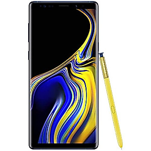 SAMSUNG Galaxy Note 9 (128GB, 6GB) 6.4", Snapdragon 845, IP68 Water Resistant, 4G LTE GSM AT&T Unlocked (T-Mobile, Metro, Global) N9600 (Fast Wireless Pad Bundle, Ocean Blue)
