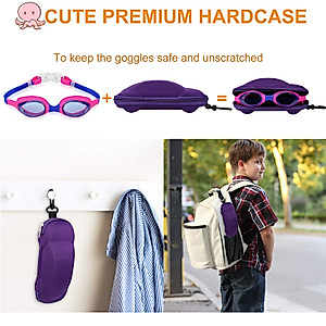 Careula Kids Swim Goggles, Swimming Goggles for Boys Girls Kid Toddlers Age 2-12