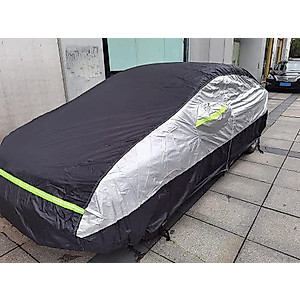 for Tacoma Double Cab 5-ft. Bed Truck Cover,Outdoor Car Covers with Driver Side Zipper Windproof Heavy Duty Protection for 2016-2023 Toyota Tacoma(UP to 212‘’L)