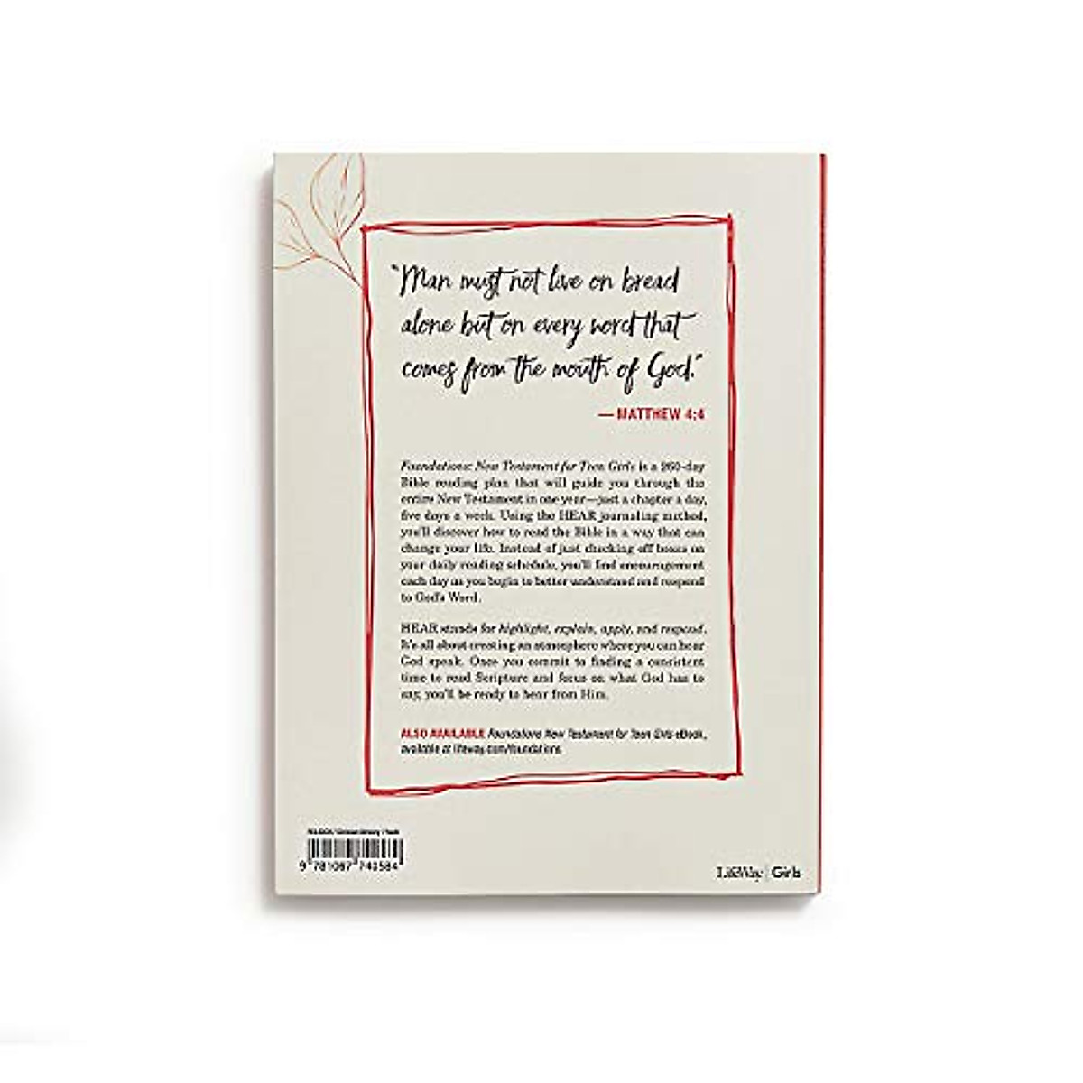 Foundations: New Testament - Teen Girls' Devotional: A 260-Day Bible Reading Plan for Teen Girls