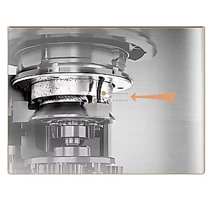 SHIDIAN Anti-static Conical Burr Coffee Grinder Stainless Steel Electric Coffee Beans Grinder Burr