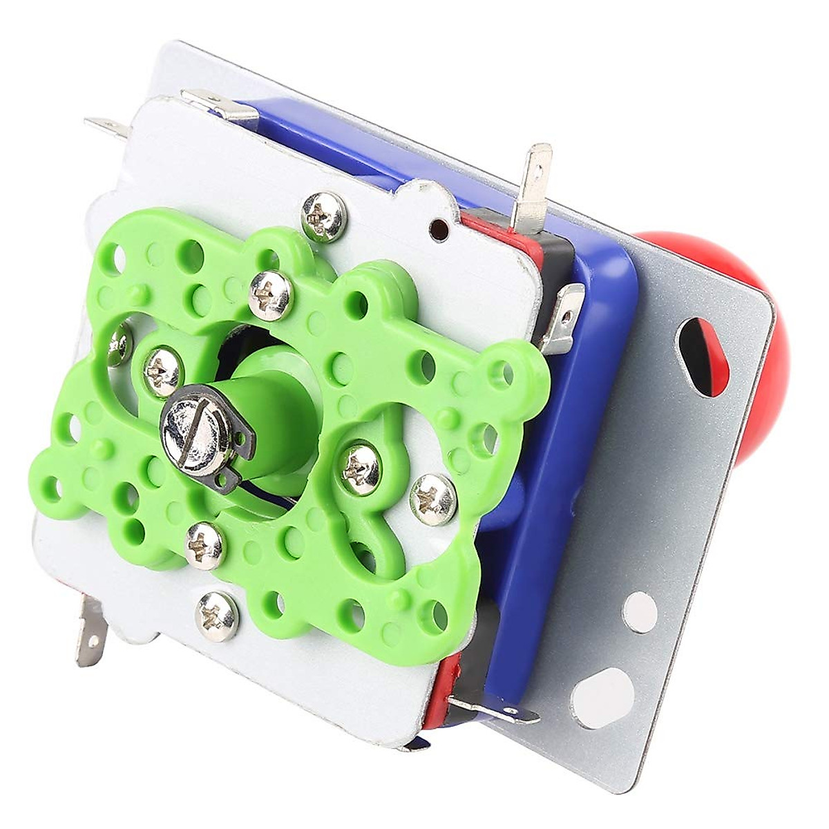 1pcs Arcade Joystick, Adjustable Competition Style Long Handle Joystick Classic 2/4/8 Way Game Joystick Ball for Arcade Gaming Cabinet Button Kit