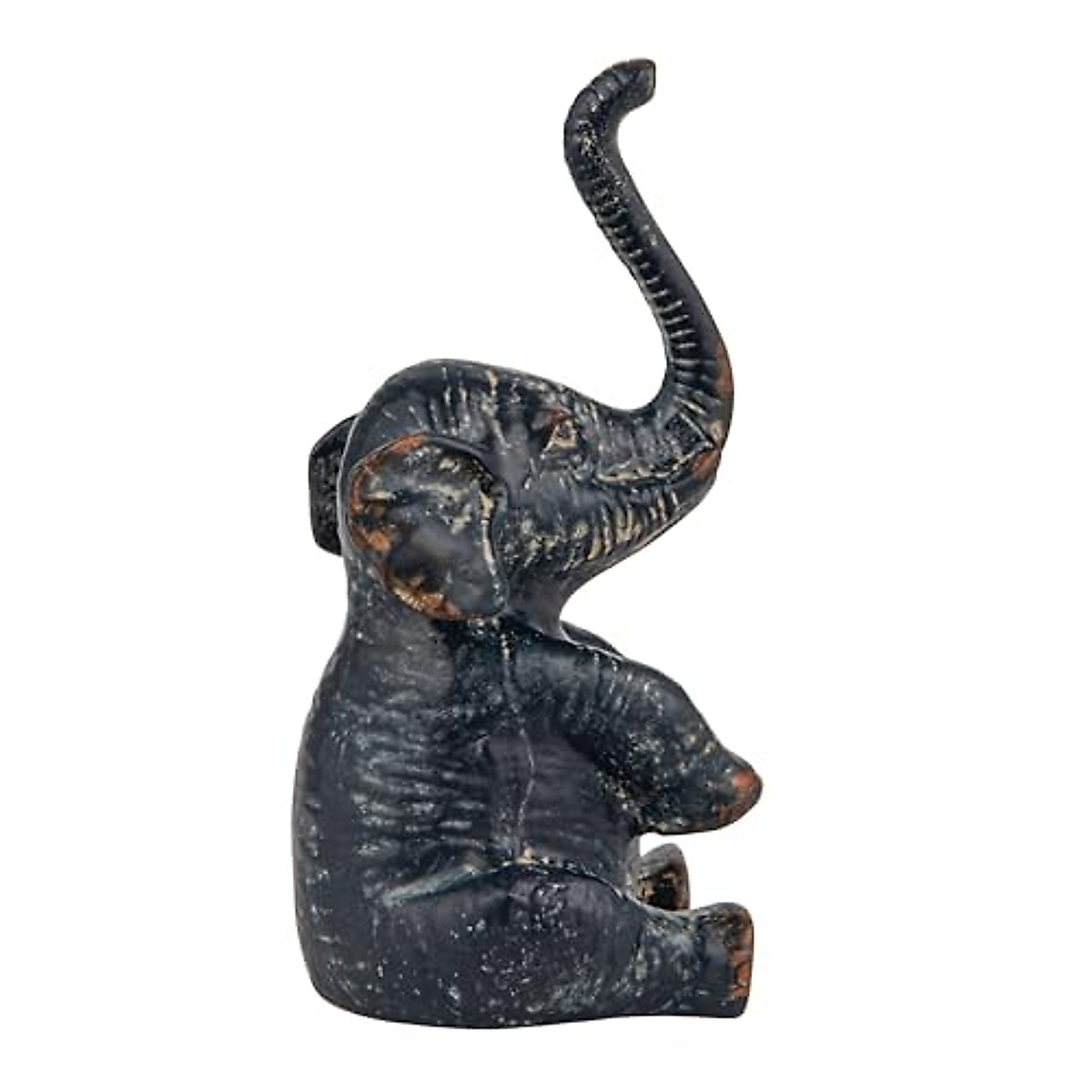 Creative Co-Op Pewter Elephant Ring Holder