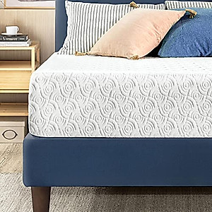 Best Price Mattress 11 Inch Signature Gel Memory Foam Mattress, Cooling Gel Infusion, King, White