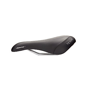 Terry Liberator Y Bike Saddle - Mountain Bicycle Seat for Men - Flexible & Comfortable, Black Dura-Tek Cover