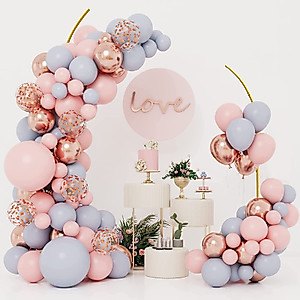 ZpigToor Metal Wedding Arch Stand,Set of 2 Gold Curved Top Arch Backdrop Stand Wedding Arches for Ceremony Birthday Anniversary Baby Shower Floral Stand Background Decoration (Gold,7.8FT & 6.7FT)