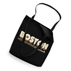 Retro Boston Massachusetts MA Gifts Souvenirs Men Women Kids Tote Bag
