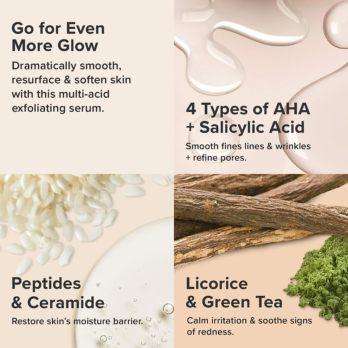 Paula's Choice RESIST Smoothing Treatment 10% AHA Serum, Lactic, Glycolic & Malic Acids, Anti-Aging Exfoliant for Dry Skin, 1 Ounce