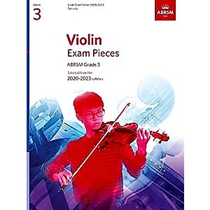 Violin Exam Pieces 2020-2023, ABRSM Grade 3, Part: Selected from the 2020-2023 syllabus (ABRSM Exam Pieces)