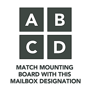 Plastic Mailbox Mounting Bracket, PLMB0060