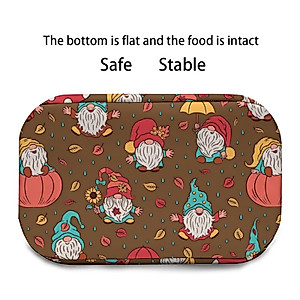 Cute Gnomes Lunch Bag for Women Men, Portable Insulated Lunch Box, Lunch Tote Bag for Work Outdoor