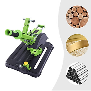 MUSESPANI 100-125mm Upgraded Angle Grinder Stand Sliding DIY Cutter Support Aluminum Bracket Holder iron base Suitable for angle grinder NEW UK