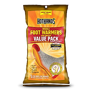 Hothands Insole Foot Warmer 20 Pair Value Pack