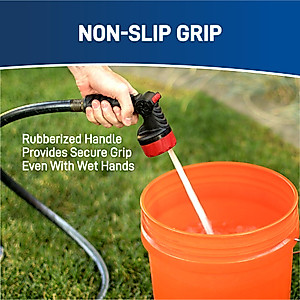 Orbit 26812 Pro Series 8-Pattern Thumb Control Hose Nozzle Sprayer