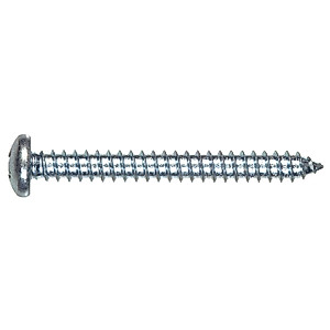 The Hillman Group 490196 Pan Head Phillips Sheet Metal Screw, 6 x 1/2-Inch , 20-Pack