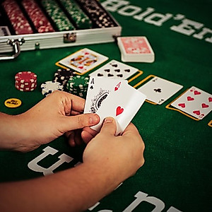 Trademark Poker Texas Holdem Card Shuffler, Black, 1-2 Decks